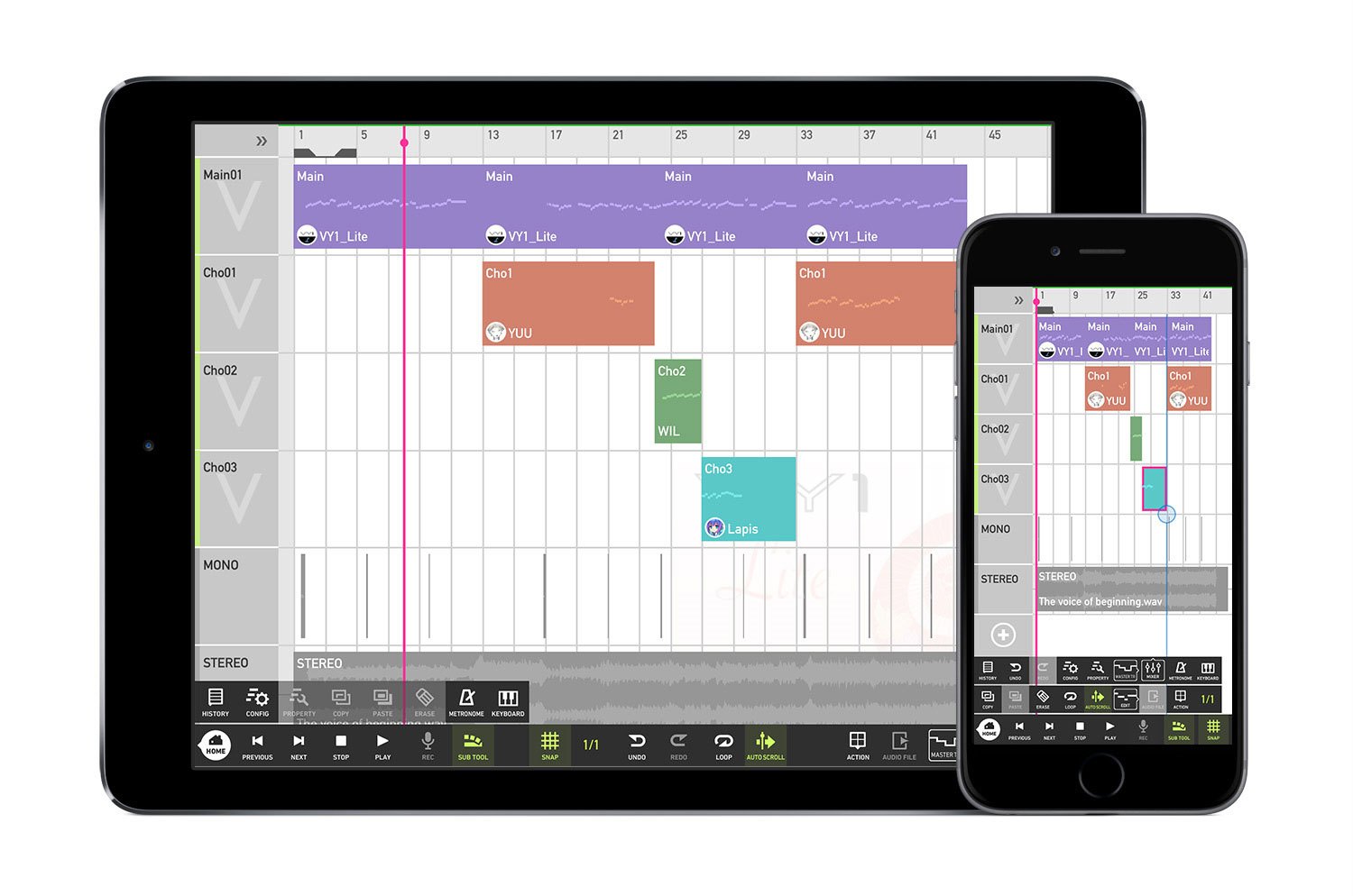 ヤマハ | Mobile VOCALOID Editor - アプリ - 概要