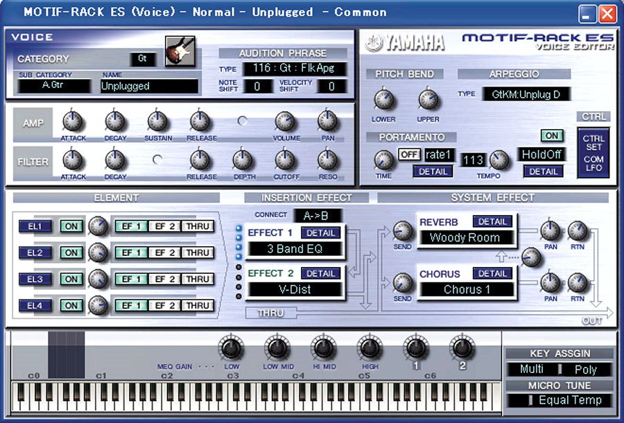 ヤマハ | MOTIF-RACK ES - シンセサイザー - 概要